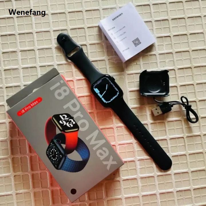 Wenefang Smart watch for Women and Men i8 Pro Max Smart Watch LED ...
