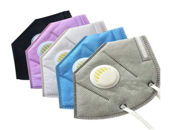 Green KN95 5 Layer Protective Mask With Filter Pack Of 2 | Daraz.com.np