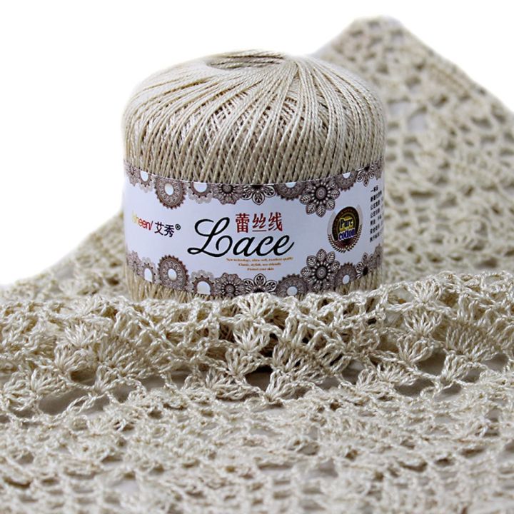50g/Ball Soft Embroidery Craft Knitting Wool Embroidery Hand Knit Yarn ...