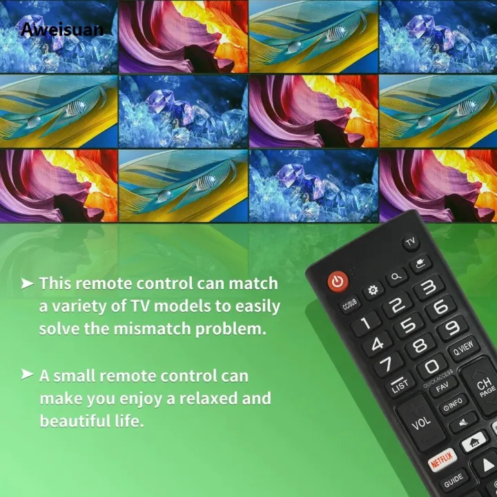 Aweisuan Luxury NEW AKB75375604 Remote Control Fit for L*G SMART TV ...