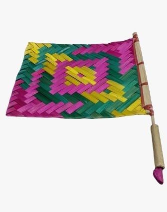 Bamboo Handicraft Handmade Natural Hand Fan Pankha Bena for Natural ...
