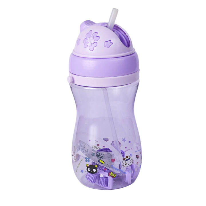BPA Free Baby Pipe Water Bottle With Carry Belt | Daraz.com.np