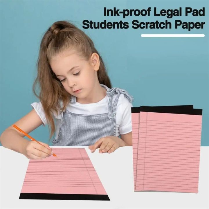 Memo Pad Tearable Legal Pad Ink-proof 50 Pages Writing Sheet Paper ...