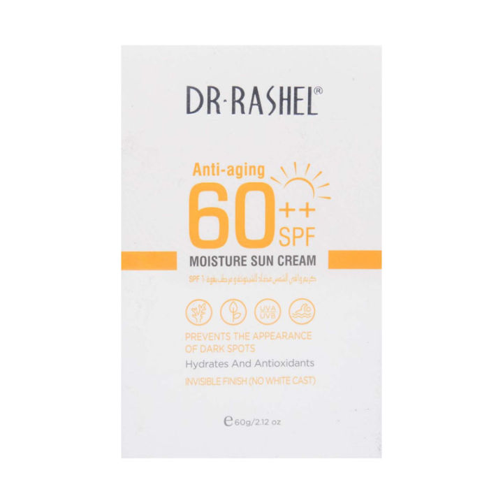 DR.Rashel Anti-Aging 60++ SPF Moisture Sun Cream 60g | Daraz.com.np