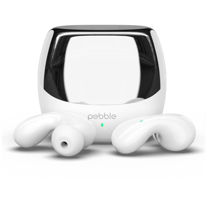 Pebble Wave Buds High Bass Clear Sound Quality, Passive Noise ...