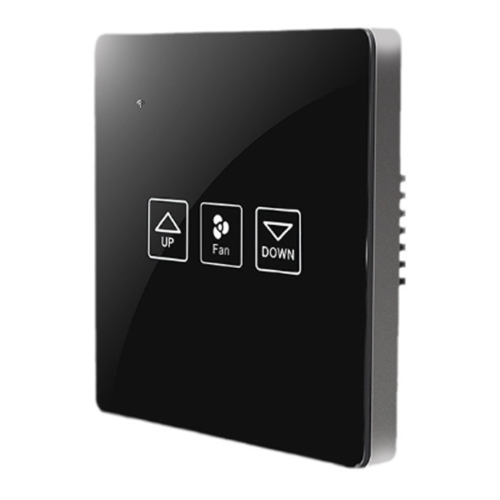 Fan Speed Control Touch Switch Wifi Smart Deluxe Crystal Panel Switch ...