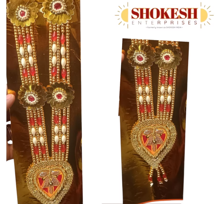 FR-KG Moti Haar | Beads / Moti | Garland Dulha Mala / Dulha Dulhan Har ...