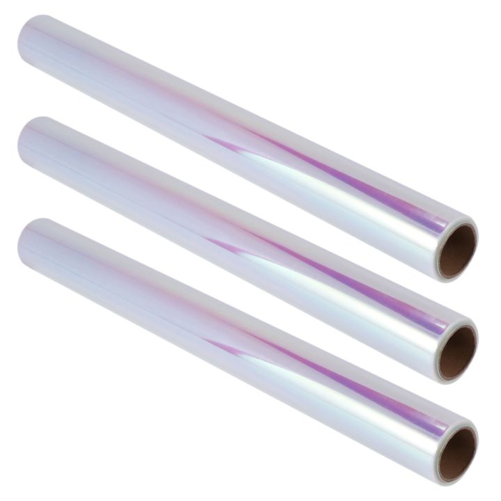 EITGZWAS 3X Rainbow Cello Flower Floral Wrapping Paper Candy Cake ...