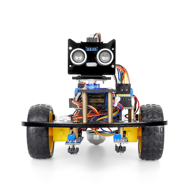 OYPFXMI 2WD Robot Car Kits for Programming Project with Line-Tracking ...