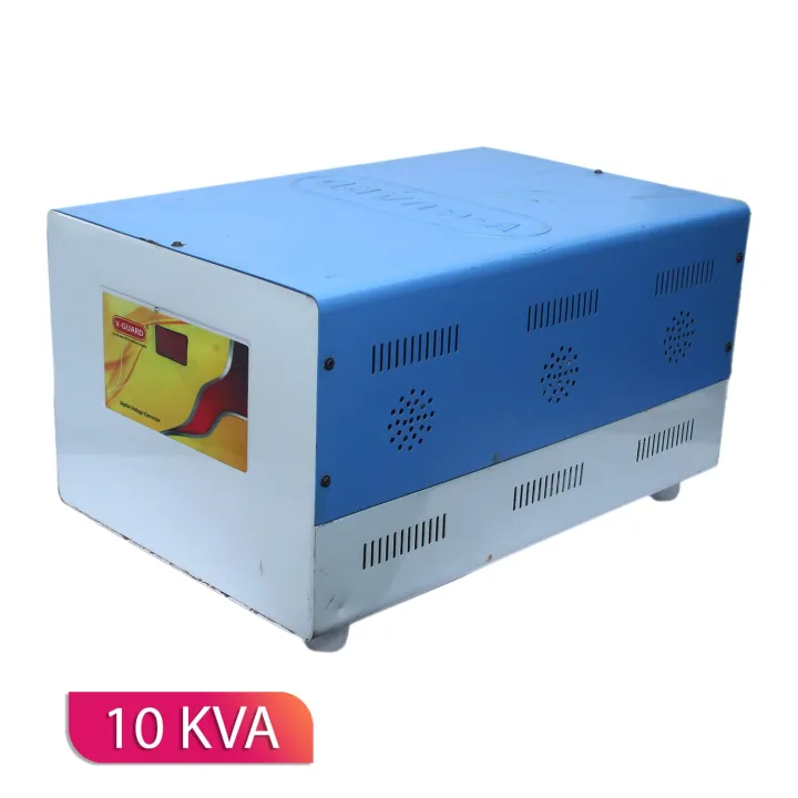 V-Guard Stablizer Floor Mounting Electronic Voltage Correcttor 10KVA ...