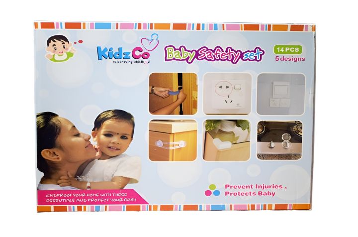 Kidzco Baby Safety Set - 14 Pieces | Daraz.com.np