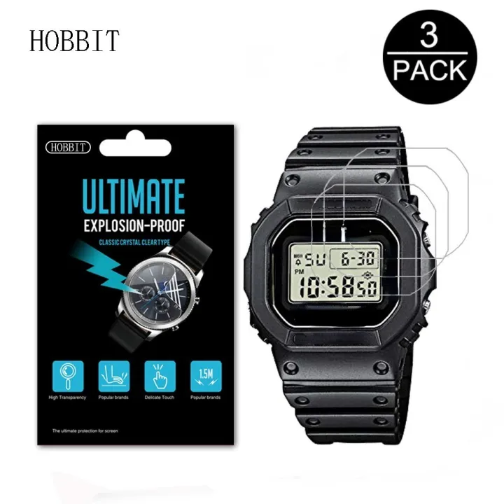 3PACK Nano Explosion-proof Screen Protector For Casio DW5600 DW9052 ...