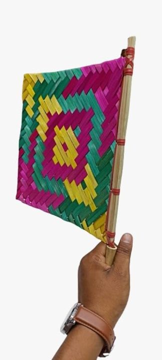 Bamboo Handicraft Handmade Natural Hand Fan Pankha Bena for Natural ...