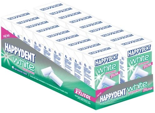 Happydent White Spearmint Xylitol Fliptop – Spearmint Flavor – 18 Pcs ...