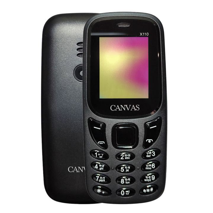 Canvas X110 keypad mobile phone 1.8" TFT Display, Dual sim, Wireless FM ...