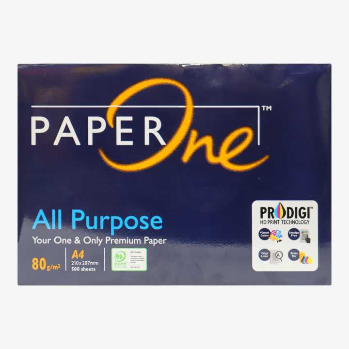 White Paper One A4 Paper 500 Sheets 80 g/mm | Daraz.com.np