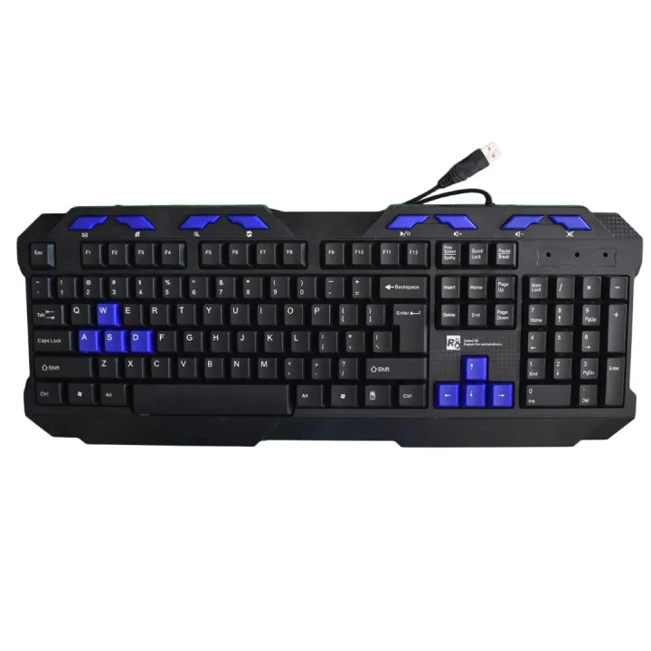 R8 KB-1820 Multimedia Gaming Keyboard | Daraz.com.np