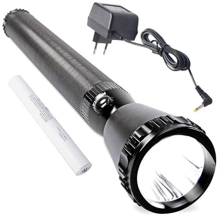 GePass Rechargeable LED Flashlight High Range Torch Flashlight RL-203 ...