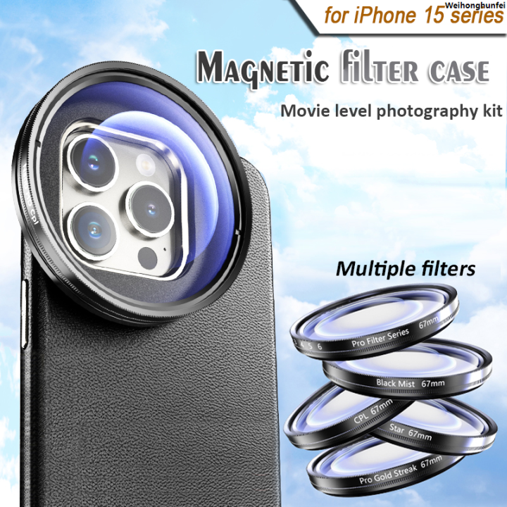 WeihonghunfeiNew style 67mm Magsafe Magnetic Filter Adapter Base ...