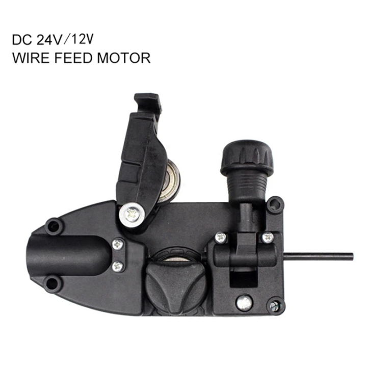 DC 24V Mini Wire Feeder Single Drive Roll Wire Feed Machine Plastic for ...