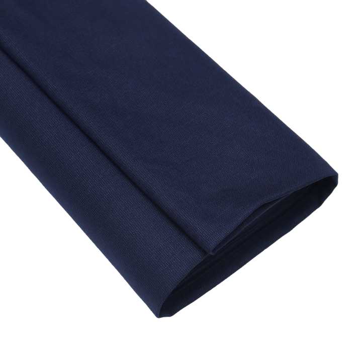 Royal Blue Cotton Plain Design Italian Shirting And Shooting Cloth 4m ...