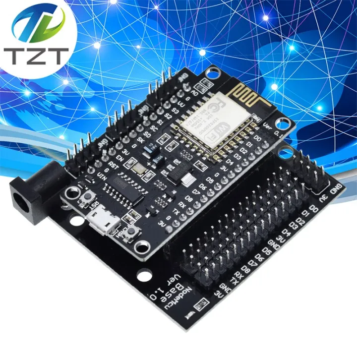 TZT NodeMcu Node MCU Base ESP8266 Testing DIY Breadboard Basics Tester ...
