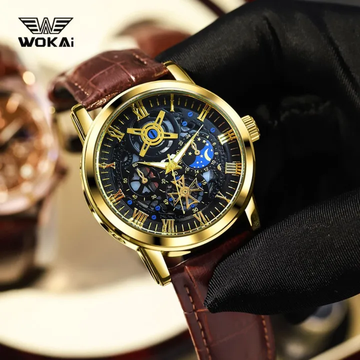 []WOKAI Wokai 2025 Authentic Trendy Business Fashion High-End Quartz ...