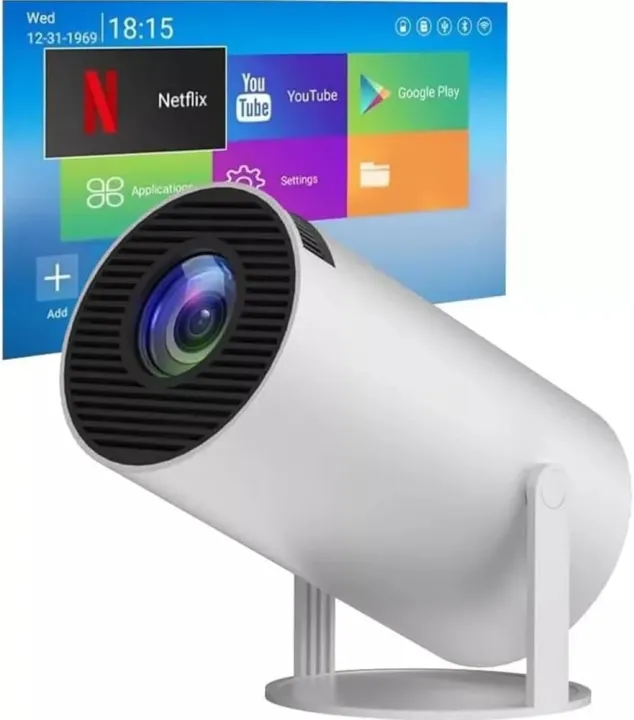hy300 Android Smart Projector - Ultra HD Home Projector | Daraz.com.np