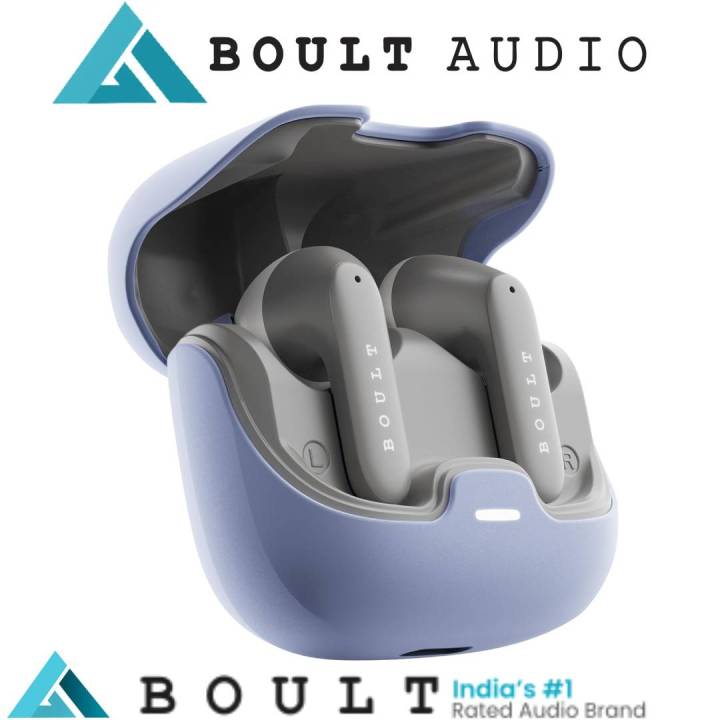 Boult Audio Z40 Pro with 100H Playtime, Quad Mic ENC, 45ms Low Latency ...
