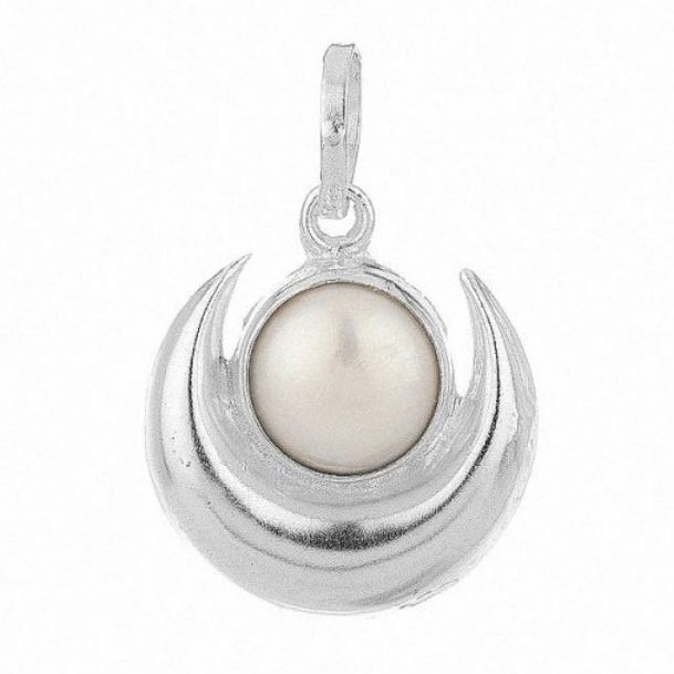 Natural Pearl Moon Locket | Daraz.com.np