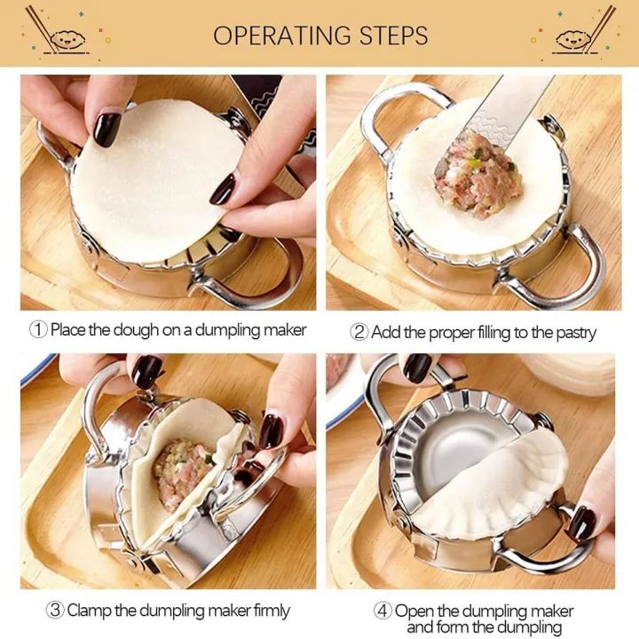 Stainless Steel Dumpling Maker (Momo Maker) | Daraz.com.np