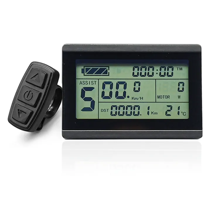 Electric Bicycle Display Instrumentation LCD3 LCD Large Screen ...
