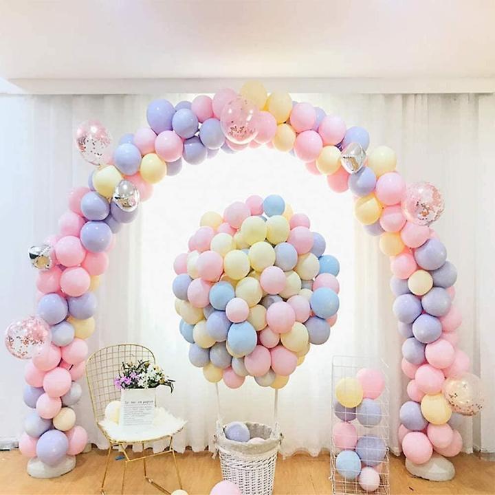 24 Pieces Pastel Color Round Shaped Balloons | Daraz.com.np