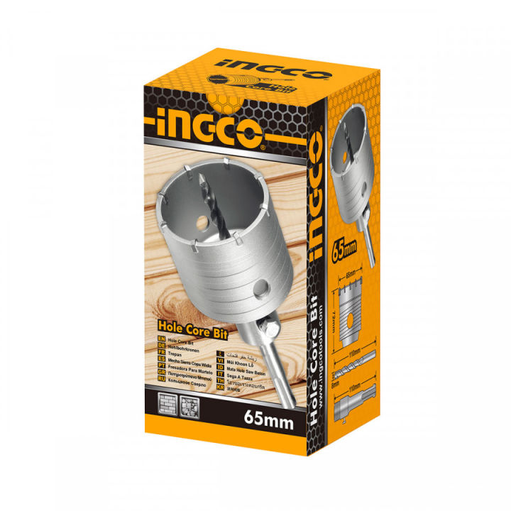 Ingco 8 PCS Hole Core Bit: 65MM | Daraz.com.np
