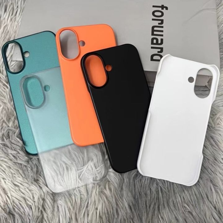 HODON Frameless Shockproof Clear Case for iPhone 17 Air 16 15 14 Plus ...