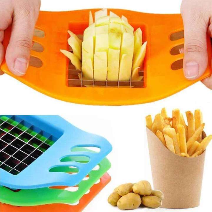 French fry cutter, stainless steel vegetable, fruit, carrot chopper ...