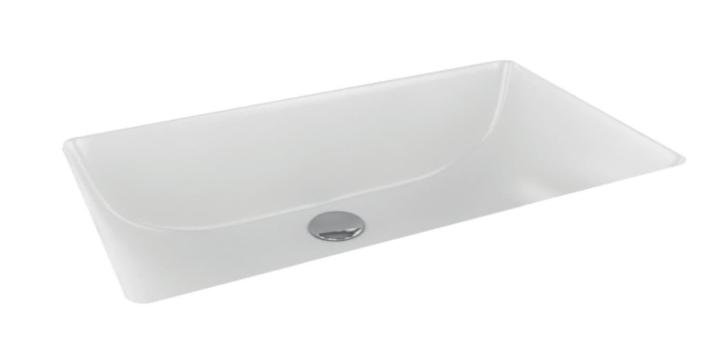 COTTO C05157 CottoWash Basin Freecia Under Counter White 605 X 385 X ...