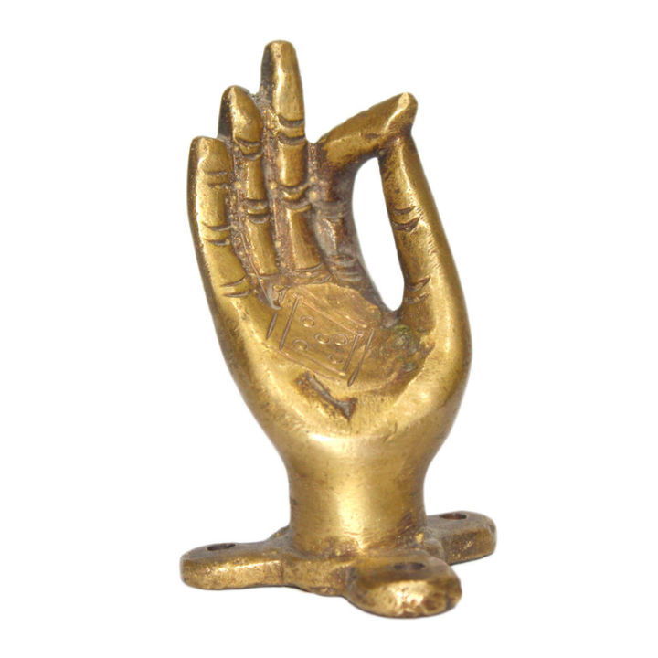 Brass Lord Buddha Hand Symbol Statue 3inch | Daraz.com.np