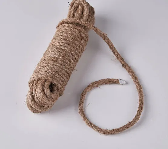 5 Meters of Jute Fabric with 5 Rolls of 3 Meters Each Thick Jute Rope ...