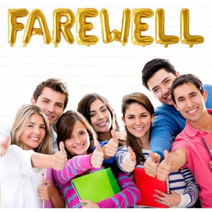 Farewell Foil Balloon For School Create Lasting Memories | Daraz.com.np