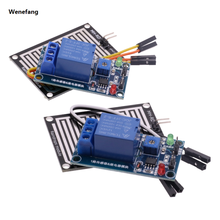 Wenefang Snow Raindrops Detection Sensor Module Rain Weather Module ...