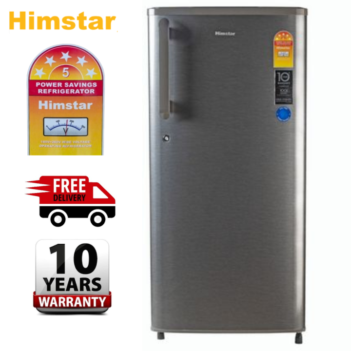 Himstar 190 Ltr Refrigerator = HR-21D92SHJ/DX With Durable & Spacious ...