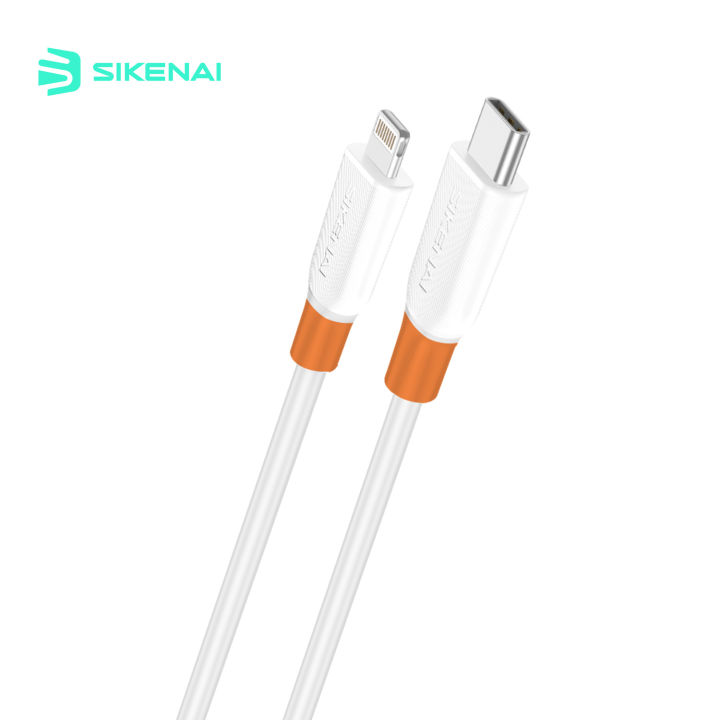 Sikenai LC-1 20W PD Type-C To Lightning Charging Cable With Data ...