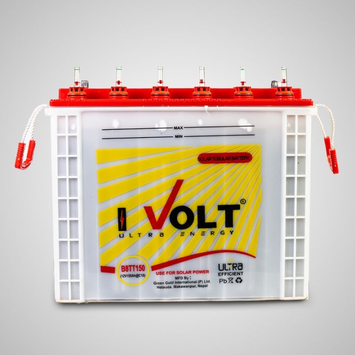 150Ah 12V C10 Battery (I-Volt) | Daraz.com.np