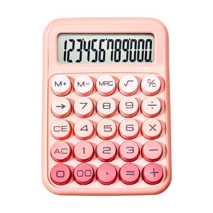Durable Gradient Color 12 Digit Calculator 12 Digit Large Display ...