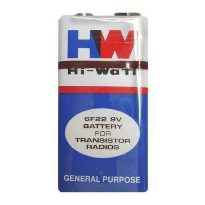 HW Hi Watt 6F22 9V Battery | Daraz.com.np