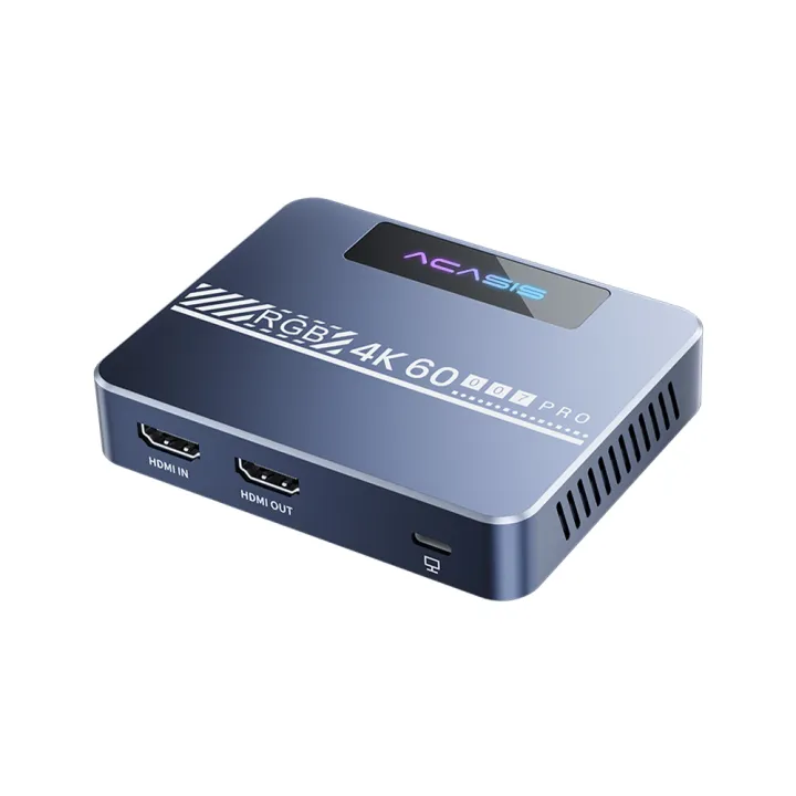 Acasis 4K60 H D R 10 U-S-B C प्रोफेशनल क्यामेरा भिडियो क्याप्चर कार्ड ...