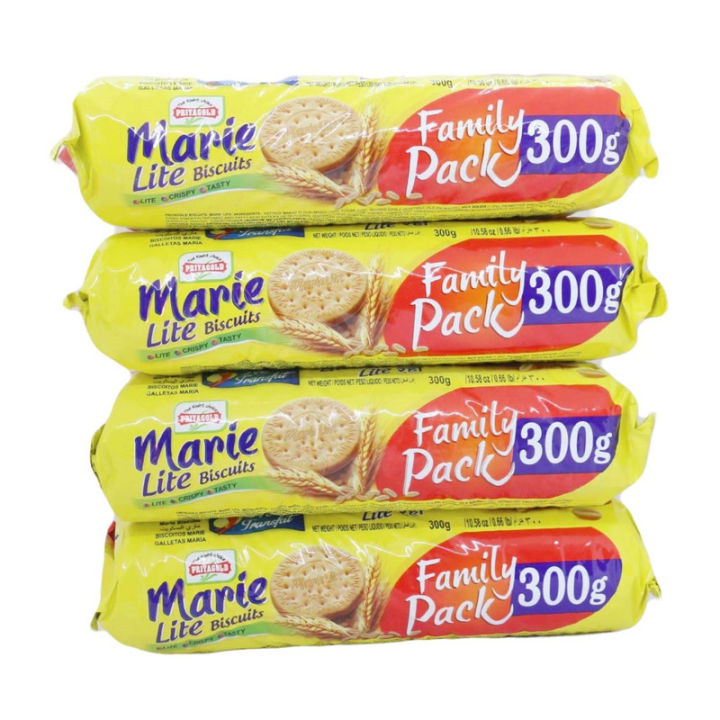 Pack 4 PriyaGold Marie Lite Gold Biscuits 300 gm | Daraz.com.np