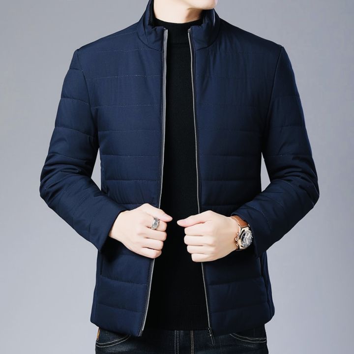 Men's Premium Fiber Quilted Jacket – Stylish, Warm & Lightweight | Daraz.com.np