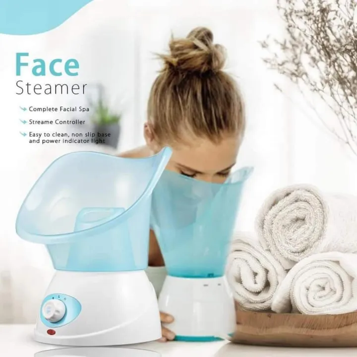 2in1 Face Steamer Beauty Facial Spa Vaporizer For Cough And Cold Steam ...